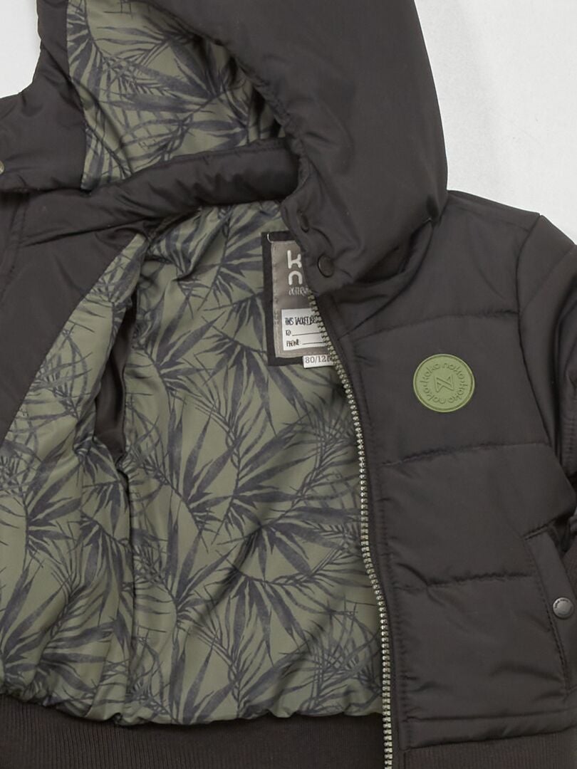 Anorak con capucha - negro - Kiabi - 27.00€