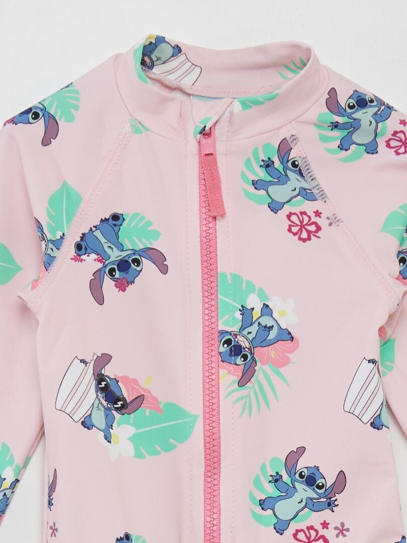 Bañador body 'Stitch' - 1 pieza - ROSA - Kiabi - 15.00€