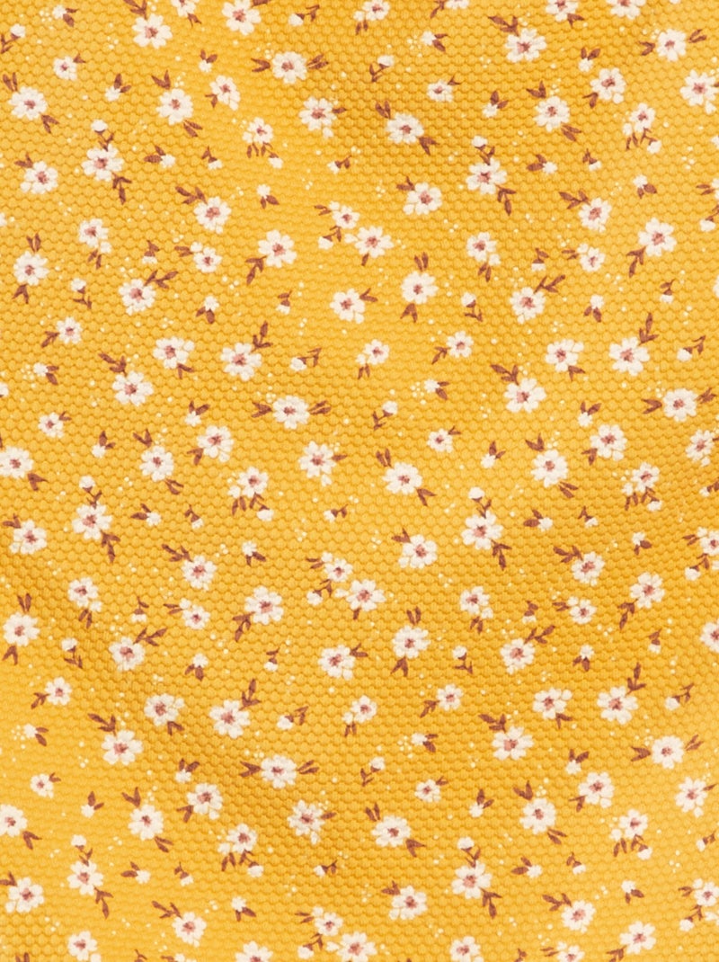 Bañador estampado - 1 pieza - AMARILLO - Niña - 12.00€ - Kiabi