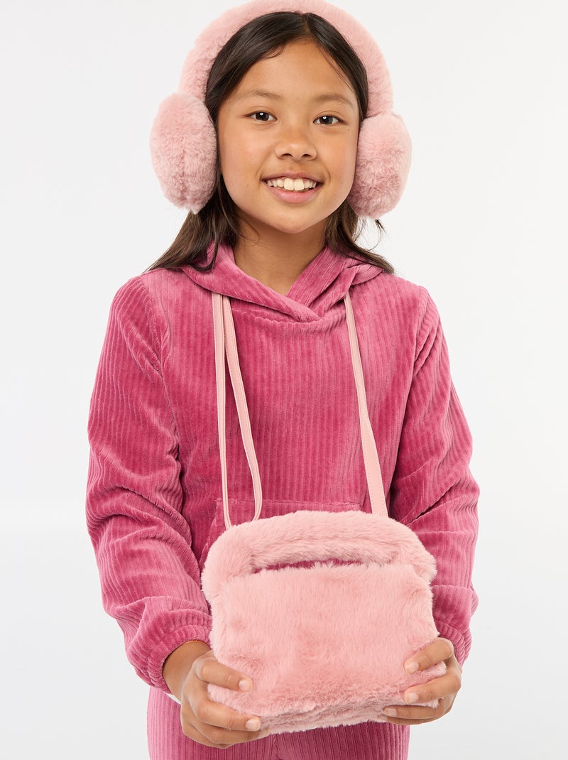 Bolso imitación piel sintética - Rosa - Niña - 12.00€ - Kiabi