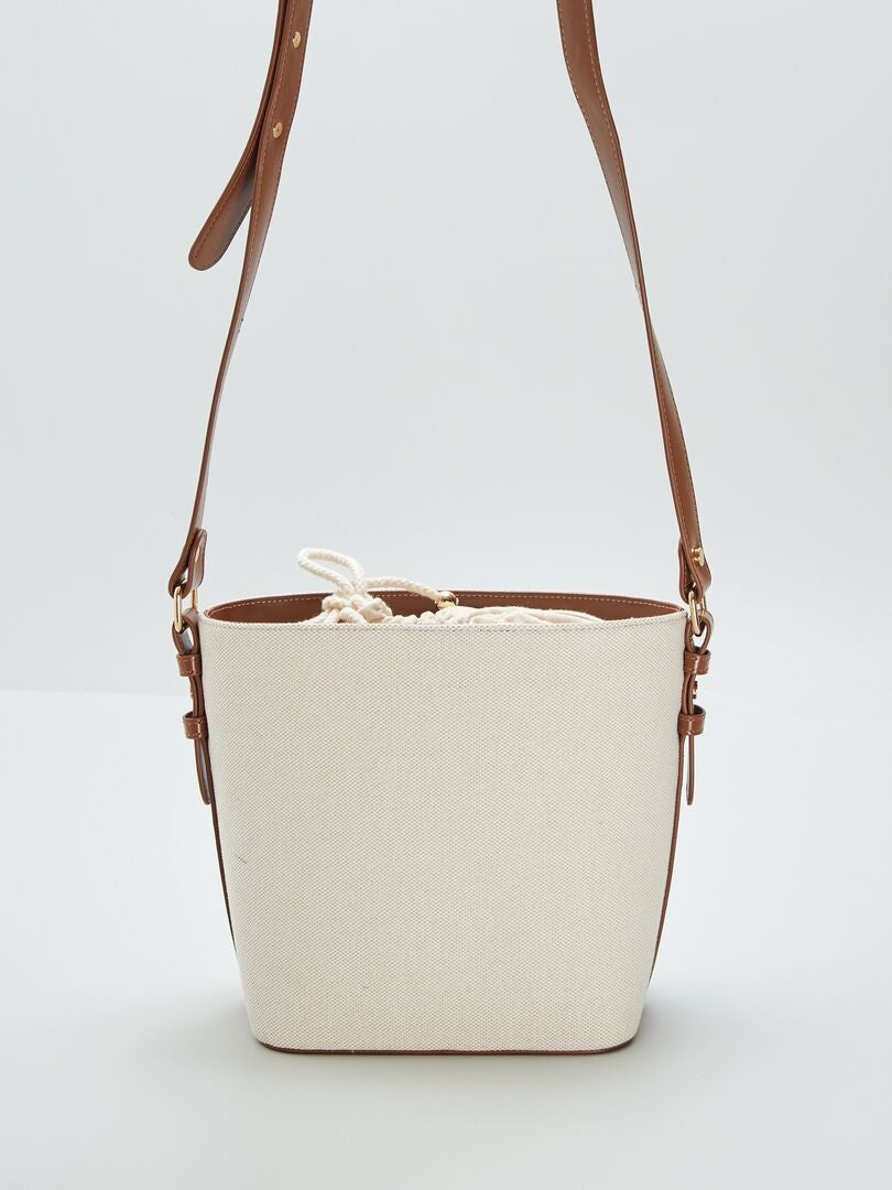Bolso tipo shopper - BEIGE - Kiabi - 16.00€