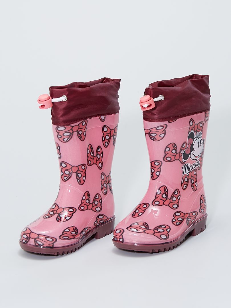 Botas de agua 'Minnie' - ROSA - Kiabi - 15.00€