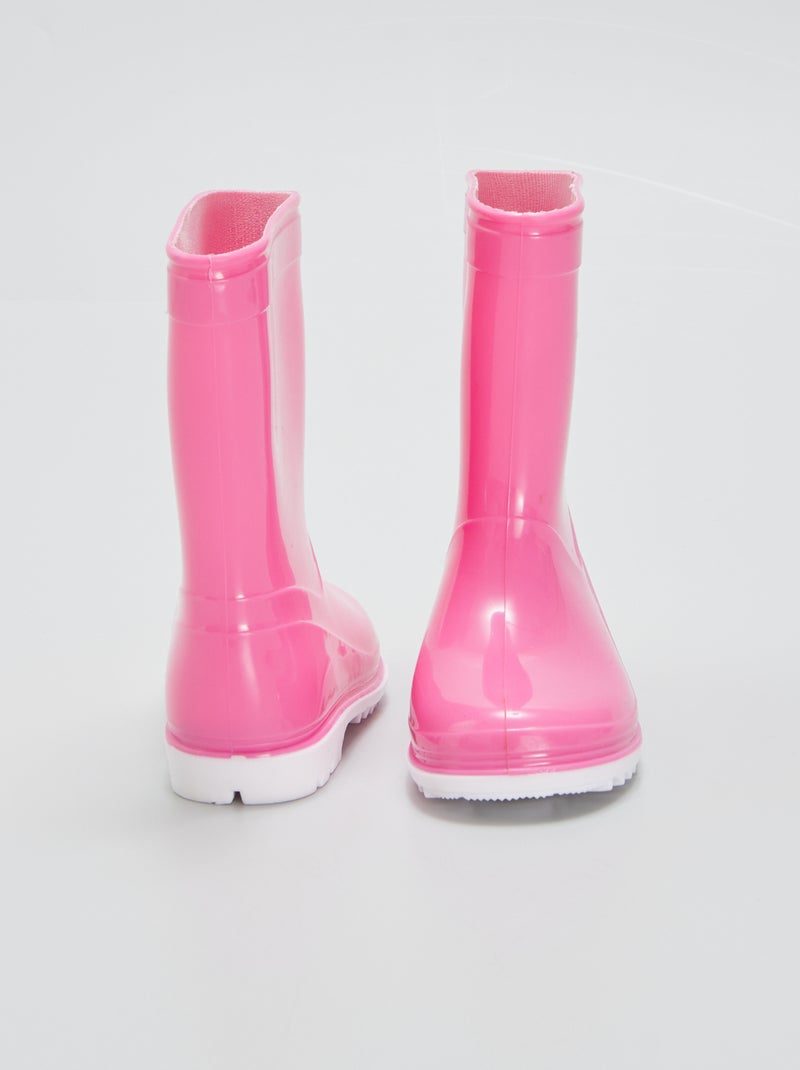 Botas de agua - ROSA - Kiabi - 15.00€