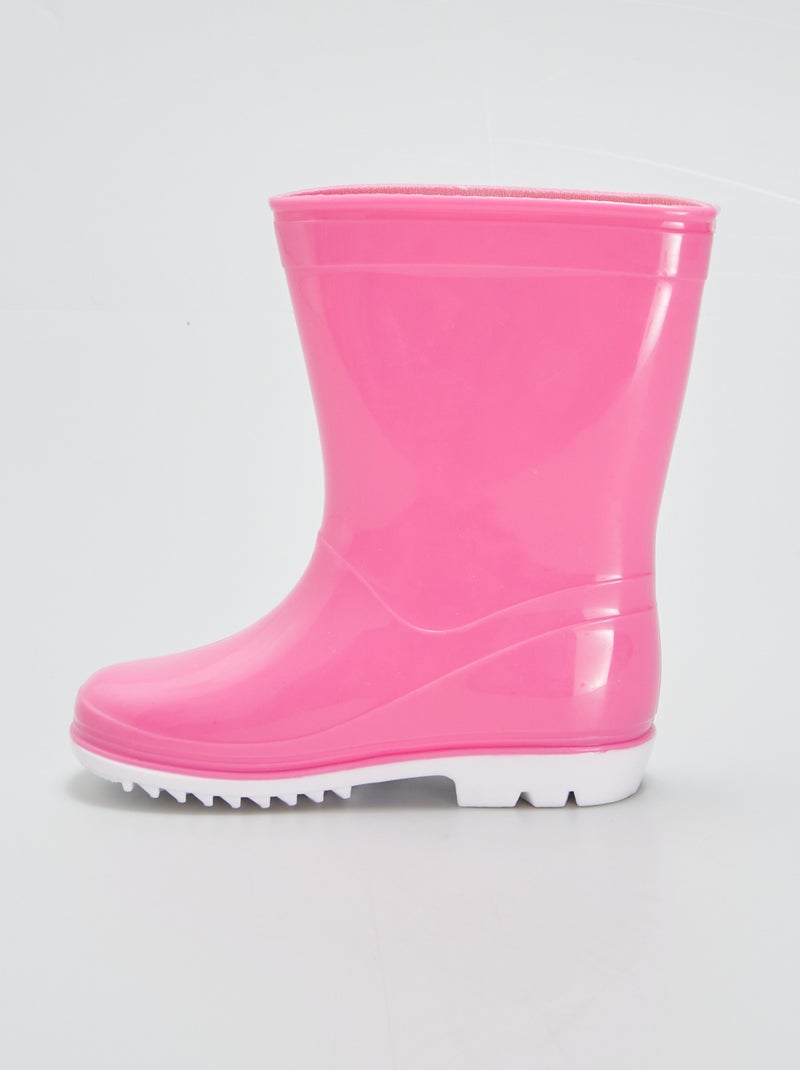 Botas de agua - ROSA - Kiabi - 15.00€
