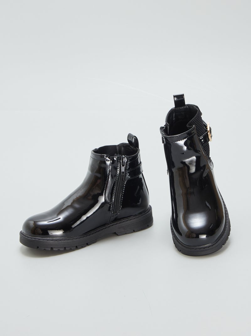 Botines altos Chelsea - NEGRO - Kiabi - 28.00€