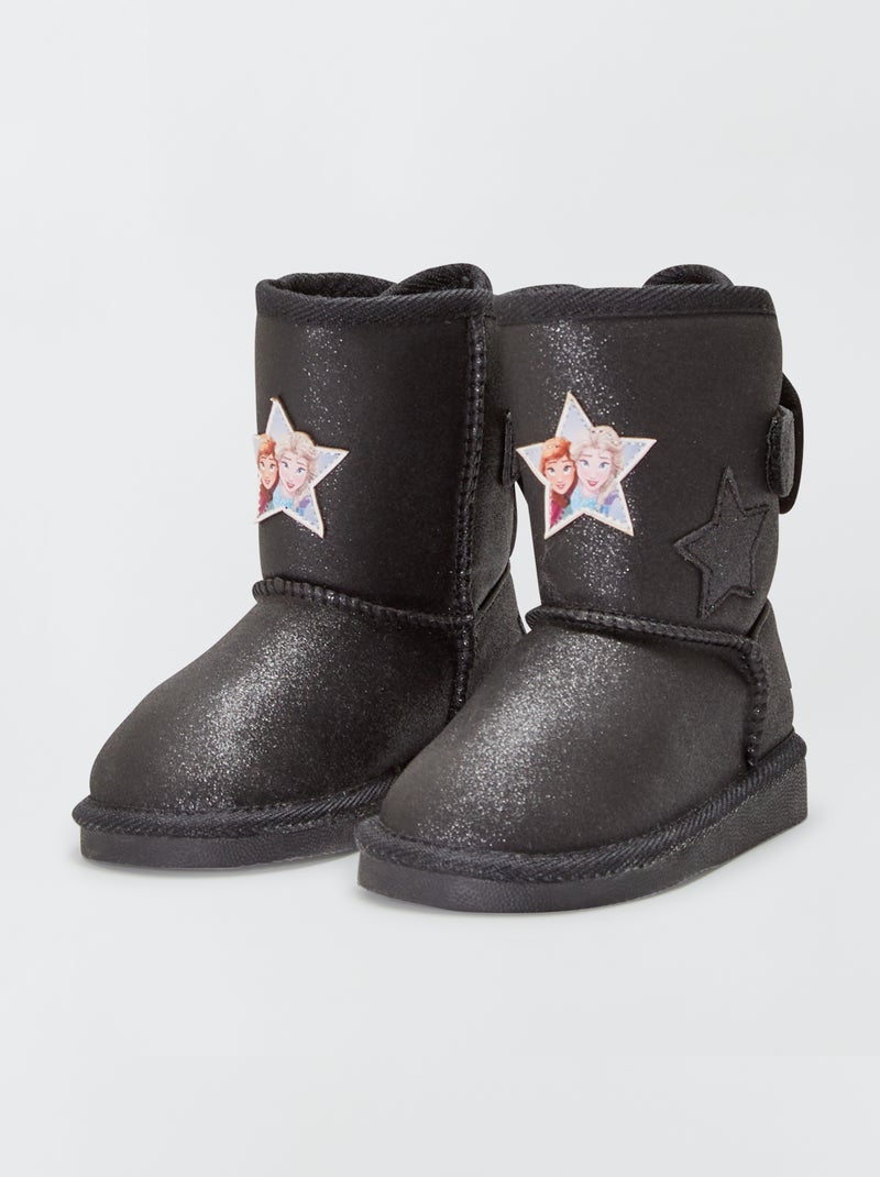 Botines brillantes 'Frozen' - gris - Kiabi - 25.00€