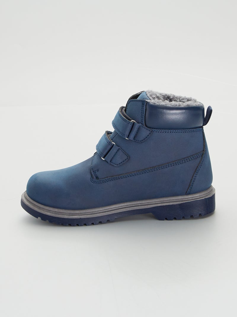 Botines con forro interior borreguito - AZUL - 28.00€ - Kiabi