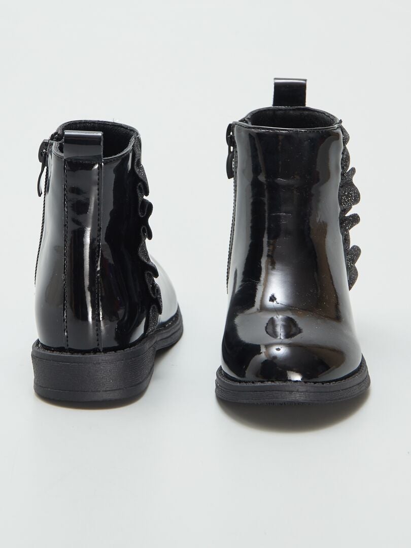 Botines de charol - NEGRO - Kiabi - 25.00€