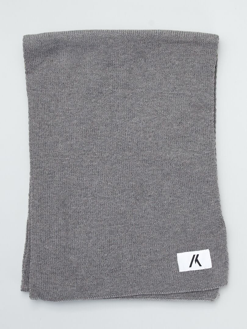 Bufanda grande - gris - Kiabi - 12.00€