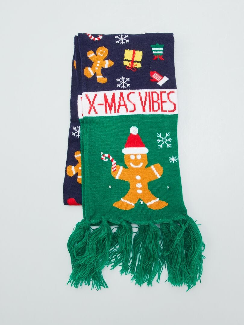 Bufanda Navidad - VERDE - Kiabi - 9.00€