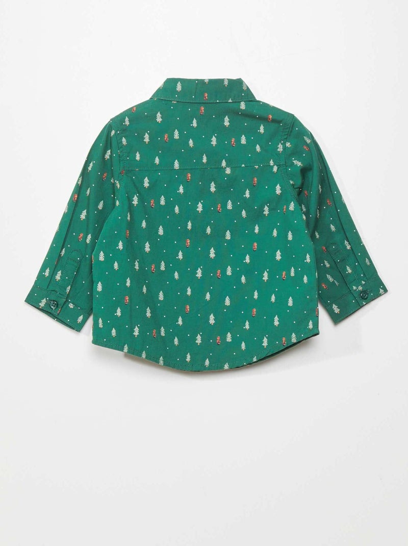Camisa de 'Navidad' - VERDE - 9.00€ - Kiabi