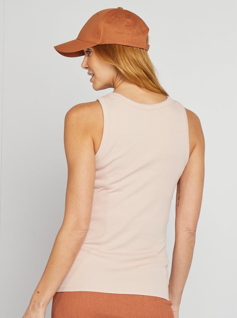Camiseta con sisas americanas - ROSA - Premamá - Mujer - 8.00€ - Kiabi
