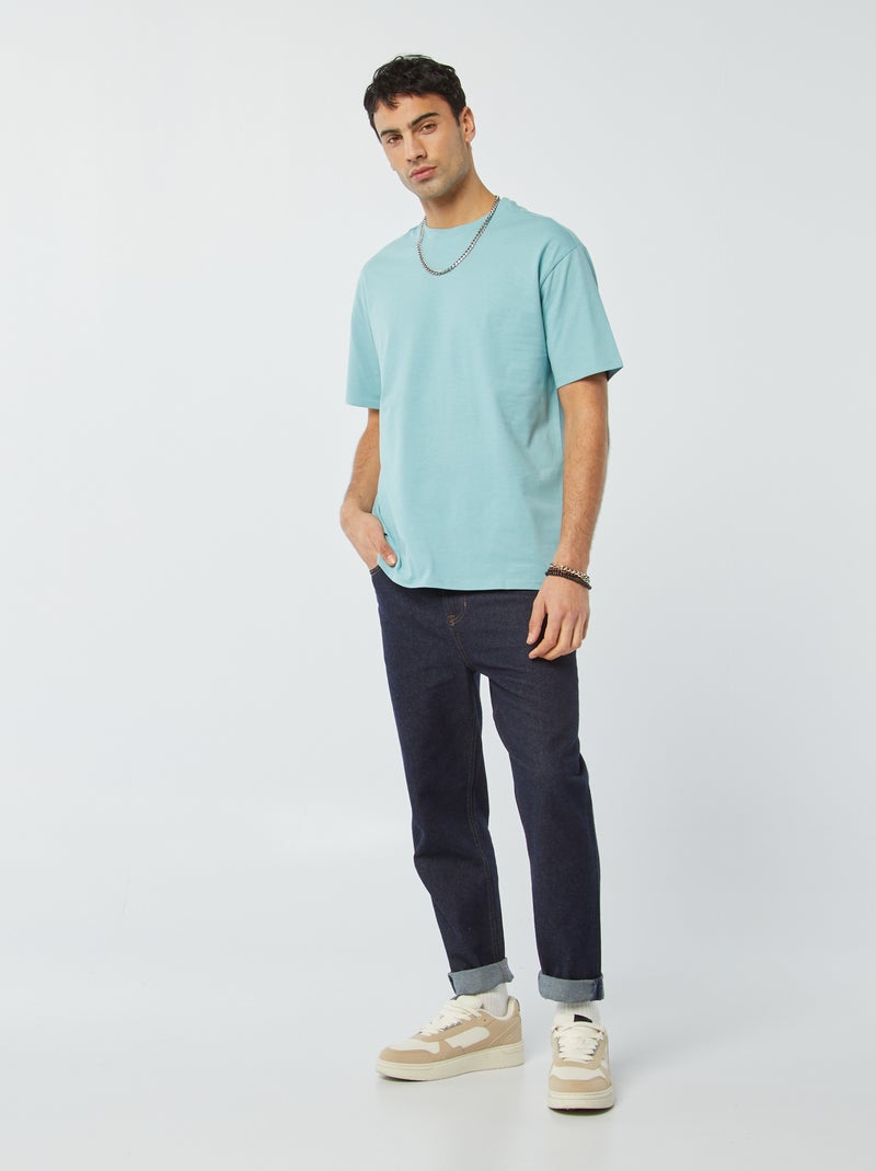 Camiseta confort fit - AZUL - Hombre - 10.00€ - Kiabi