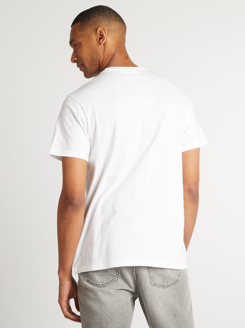 Camiseta de algodón 'Super Mario' - blanco - Hombre - 13.00€ - Kiabi