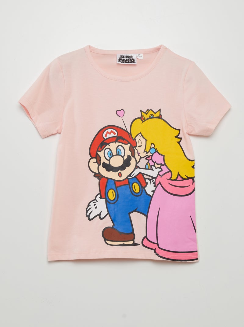 Camiseta estampada 'Super Mario' - ROSA - Niño - 9.00€ - Kiabi