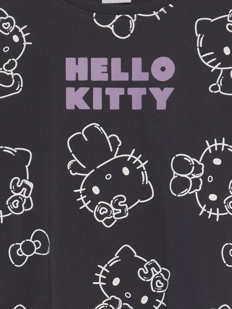 Camiseta 'Hello Kitty' - NEGRO - Kiabi - 9.00€