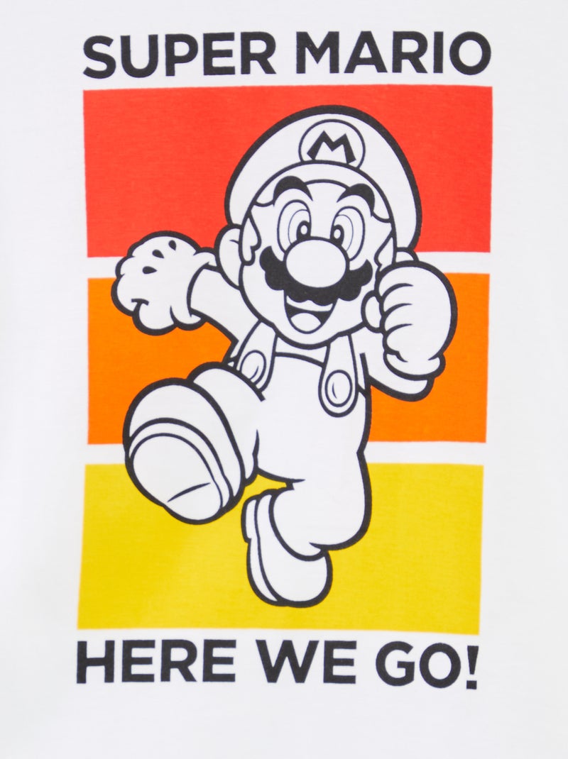 Camiseta 'Mario' 'Super Nintendo' - BLANCO - Niño - 9.00€ - Kiabi