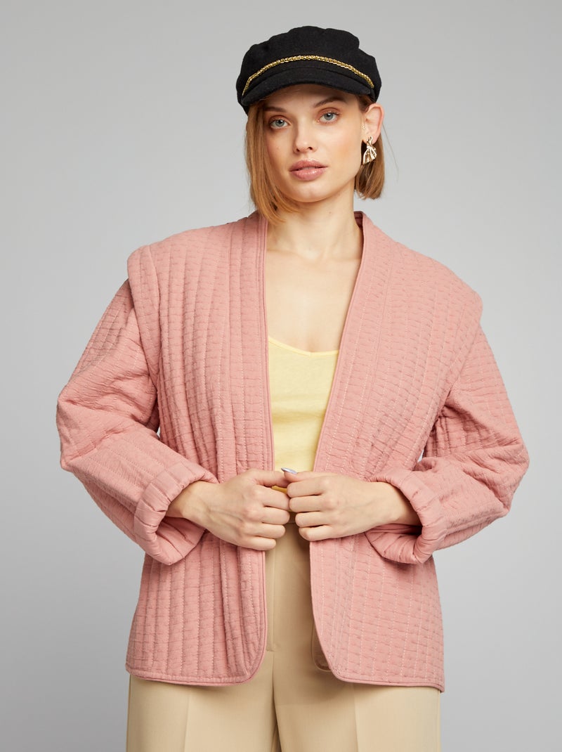 Chaqueta acolchada - ROSA - Mujer - 35.00€ - Kiabi