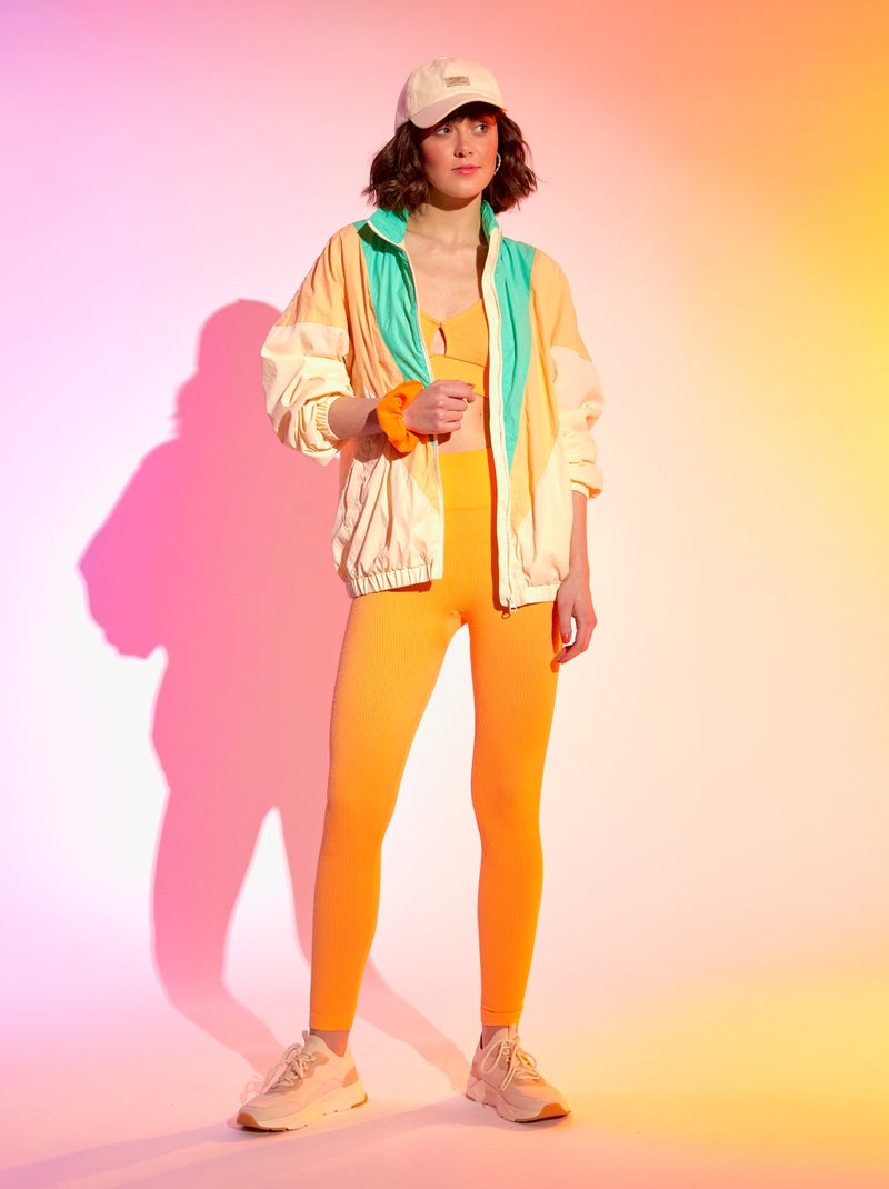 Chaqueta de deporte con capucha - BEIGE - Kiabi - 22.00€