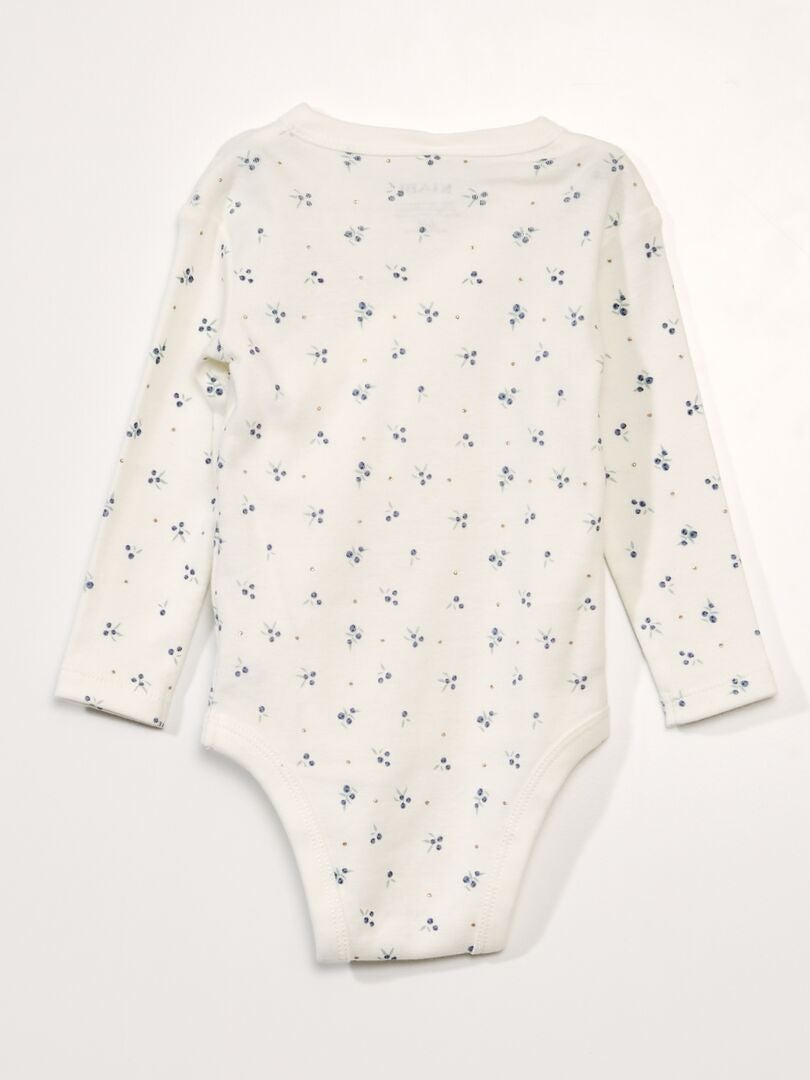 Conjunto de 3 piezas con body + pijama + gorro - BLANCO - Kiabi - 15.00€