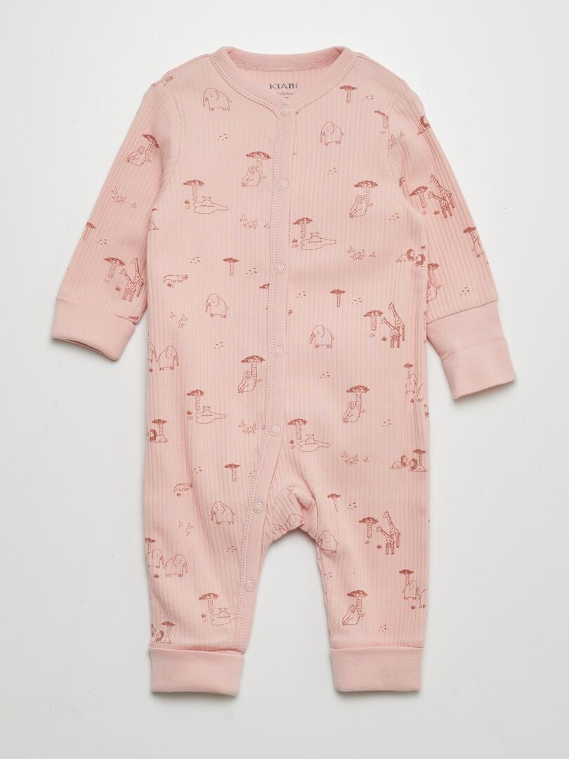 Conjunto de pijama + body evolutivo estampado - ROSA - Kiabi - 15.00€