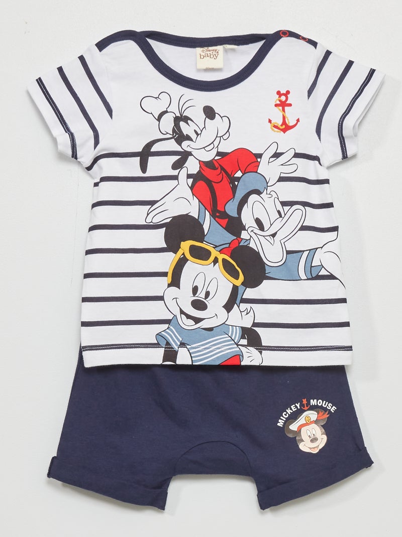 Conjunto de pijama 'Disney' - 2 piezas - azul marino - 14.00€ - Kiabi