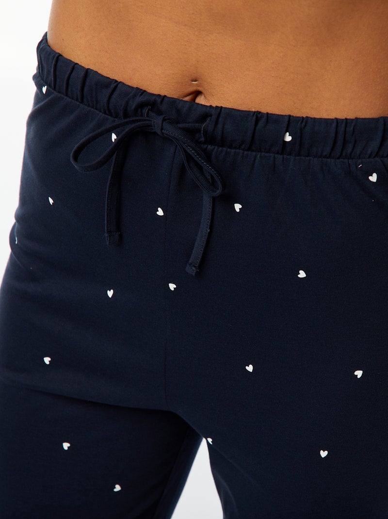 Conjunto de pijama largo - 2 piezas - AZUL - Kiabi - 12.00€