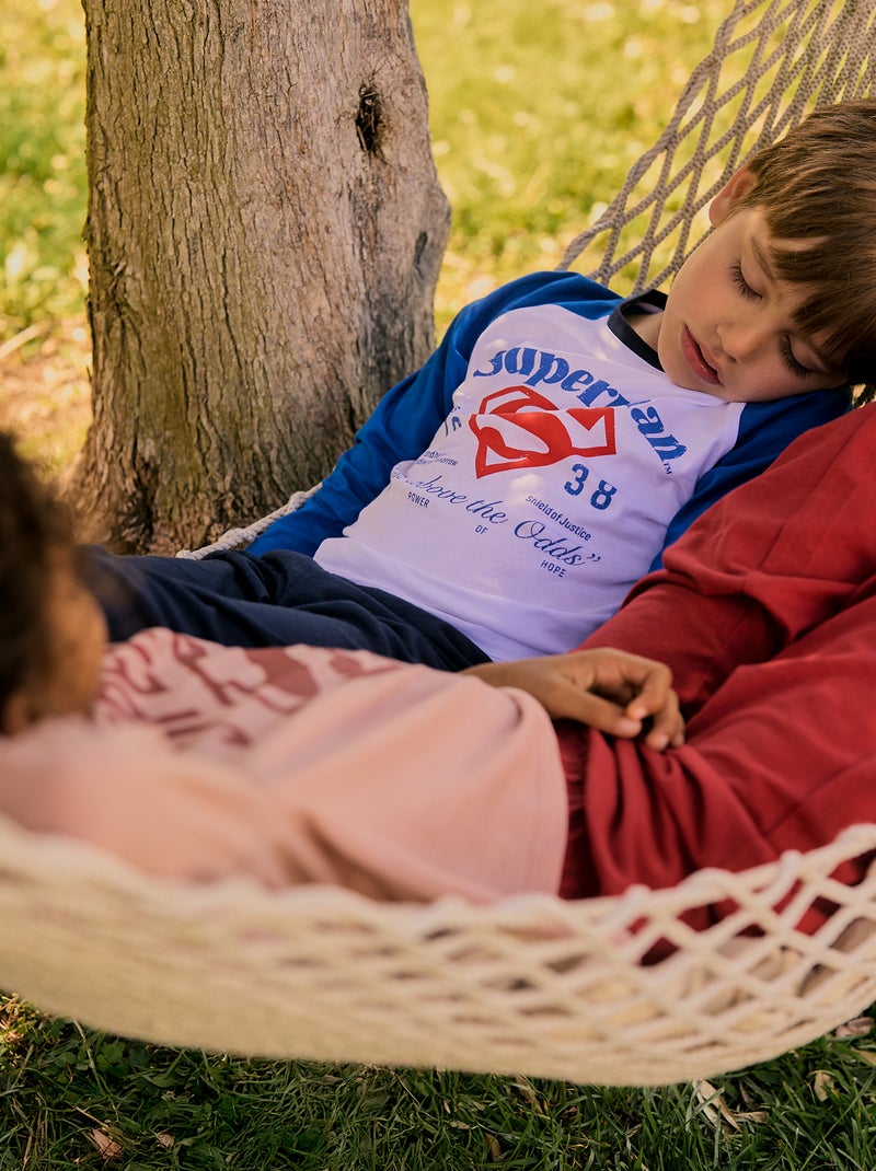 Conjunto de pijama largo 'Superman' 'DC Comics' - 2 piezas - Azul ...