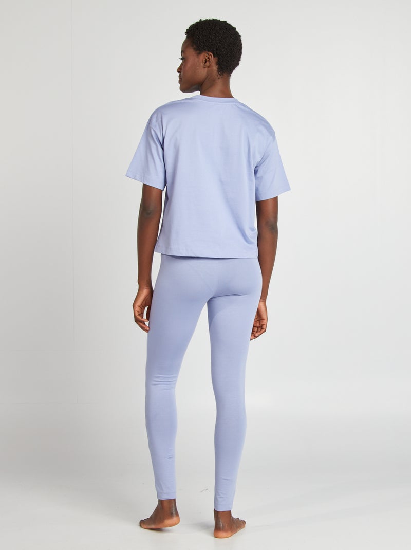 Conjunto de pijama 'Stitch' 'Disney' - 2 piezas - AZUL - Mujer - 18.00€ - Kiabi