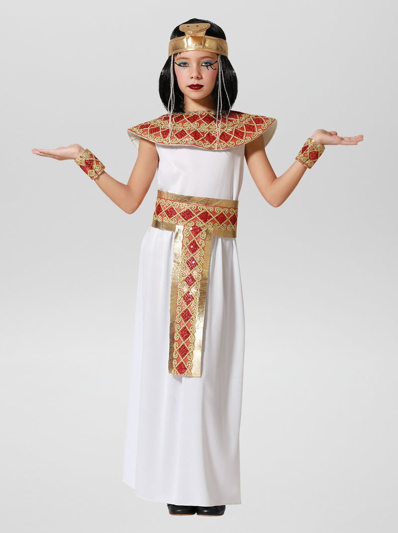 Disfraz de 'egipcia' - 4 piezas - blanco - Kiabi - 25.00€