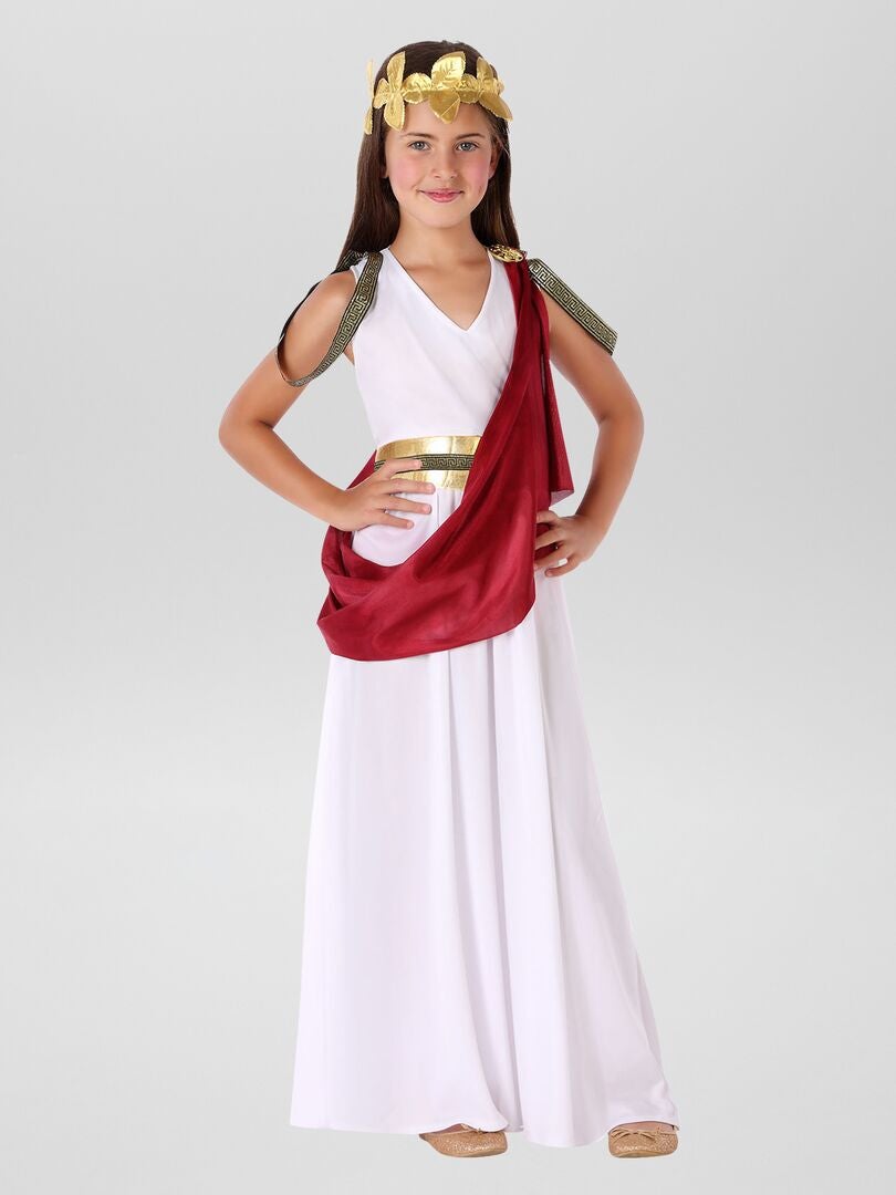 Disfraz de 'romana' - 3 piezas - BLANCO - Kiabi - 20.00€