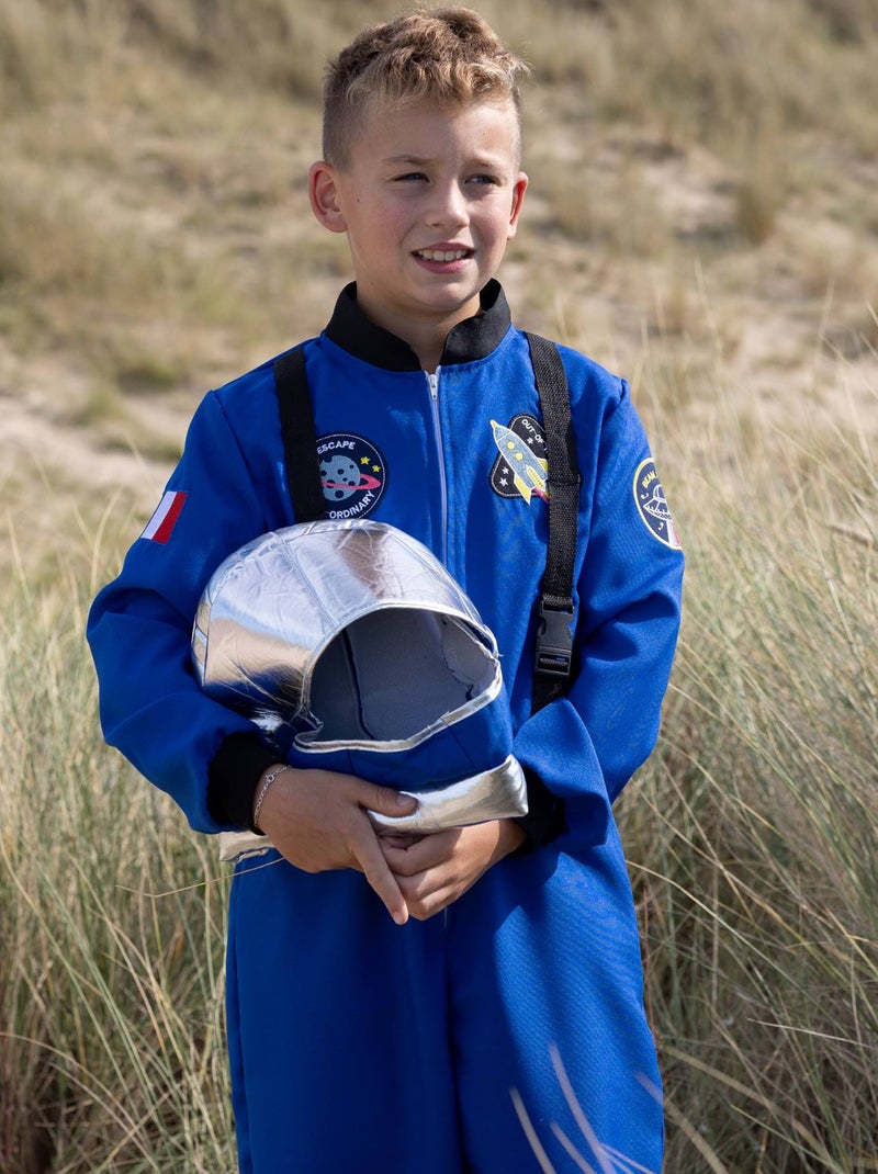 Disfraz infantil astronauta cosmonauta neil con casco - Labay - Azul ...