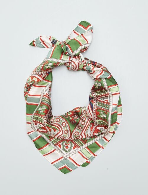 Fular estampado