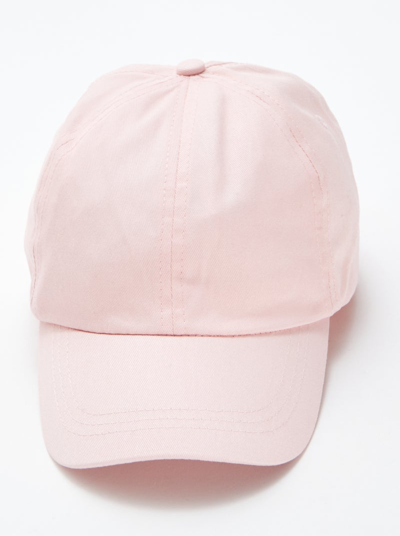 Gorra lisa - ROSA - Niña - 4.00€ - Kiabi