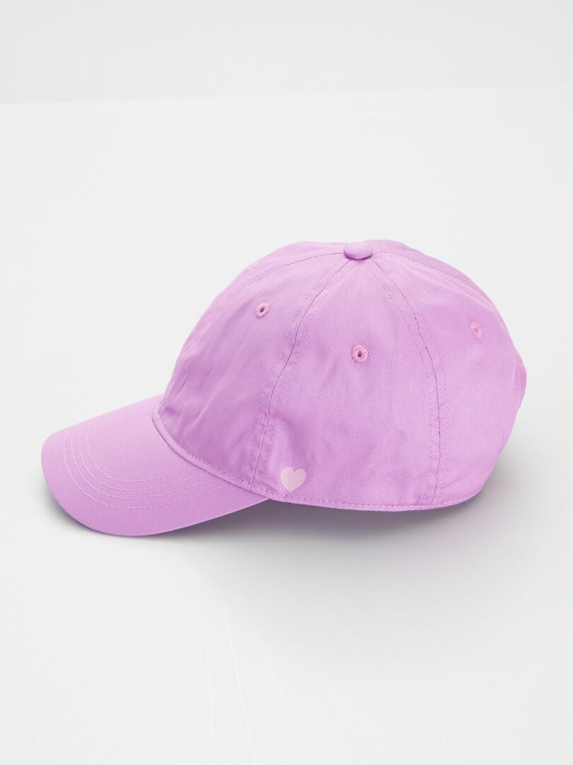 Gorra lisa - rosa iris - Kiabi - 4.00€