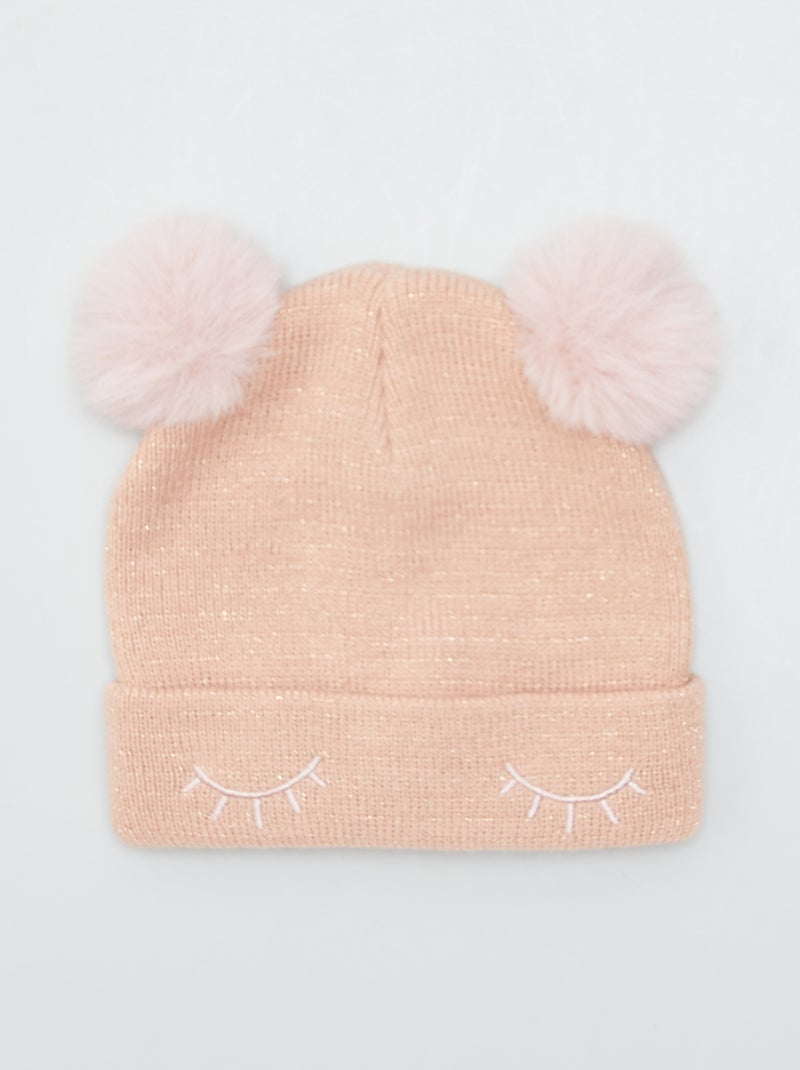 Gorro brillante - ROSA - 6.00€ - Kiabi