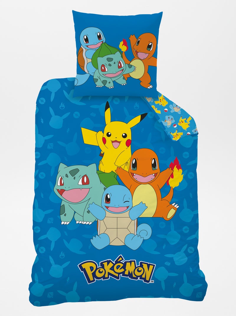 Juego de cama 'Pokemon' - Individual - AZUL - Hogar - 39.00€ - Kiabi
