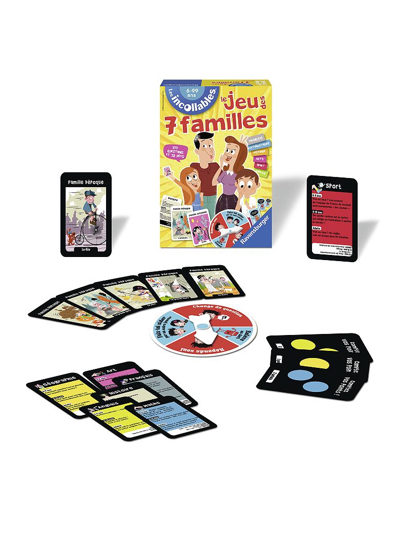 'Juego de las 7 familias' - multicolor - Kiabi - 15.90€