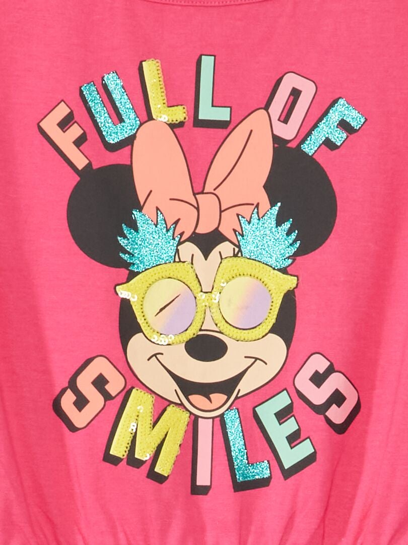 Mono corto de punto 'Minnie' - rosa - Kiabi - 14.00€