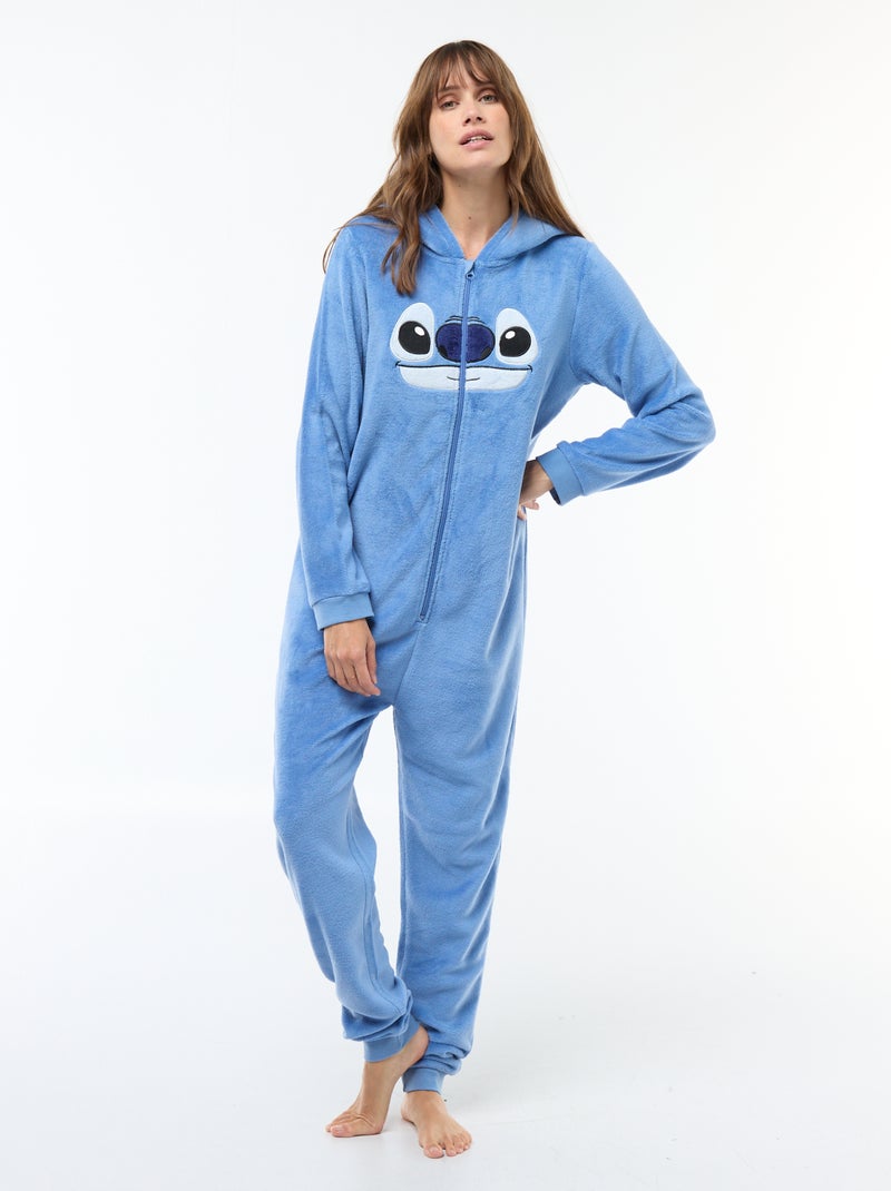 Mono de noche polar 'Stitch' 'Disney' - Azul - Mujer - 25.00€ - Kiabi