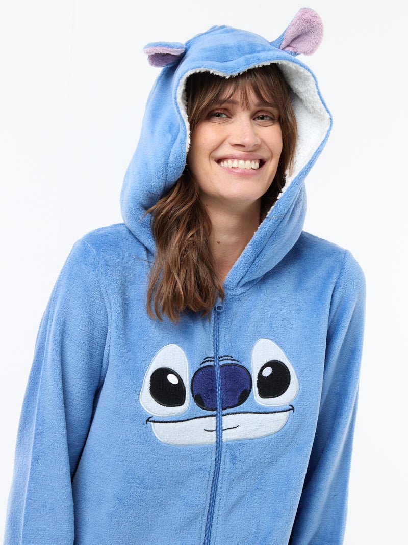 Mono de noche polar 'Stitch' 'Disney' - Azul - Mujer - 25.00€ - Kiabi