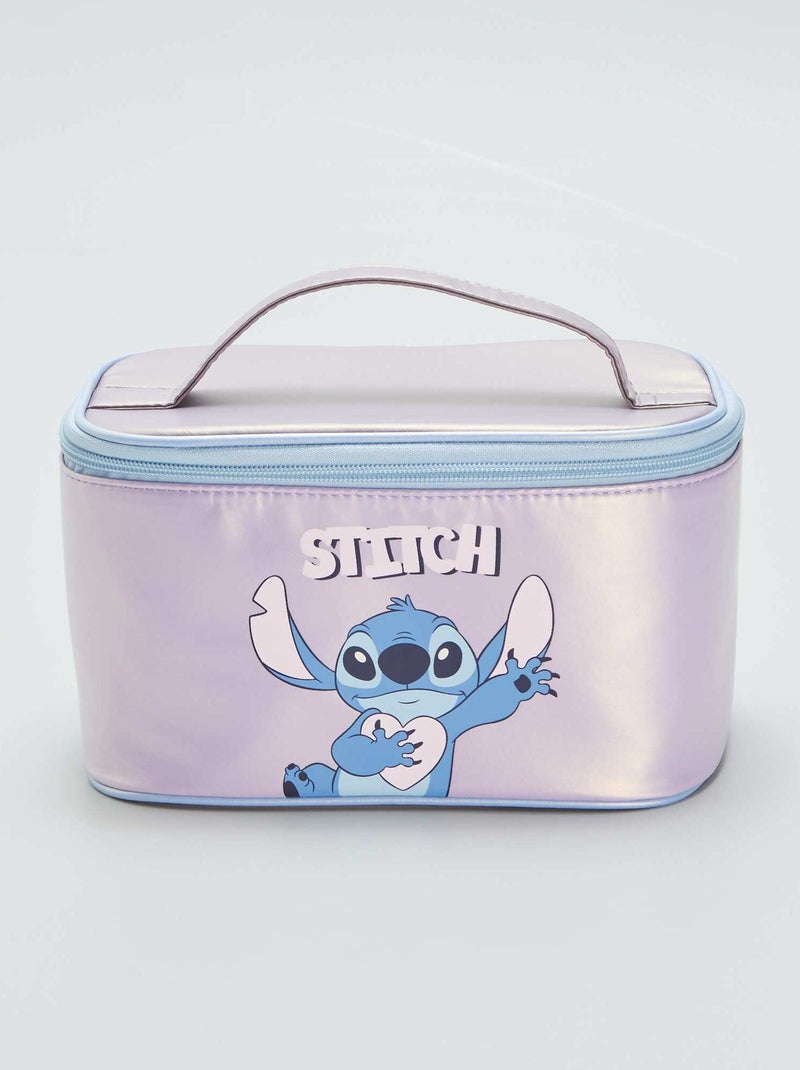 Neceser vanity 'Stitch' - AZUL - Kiabi - 8.00€