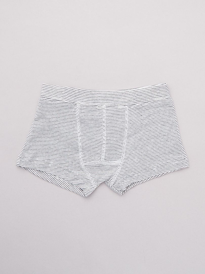 Pack de 2 boxers - BLANCO - Kiabi - 5.00€