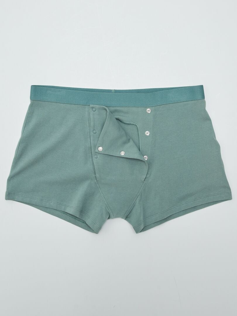 Pack de 2 boxers con automáticos - So Easy - AZUL - Kiabi - 15.00€