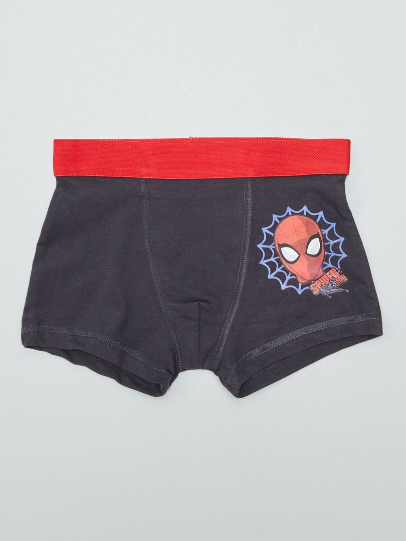 Pack de 2 boxers 'Spider-Man' - ROJO - Kiabi - 8.00€