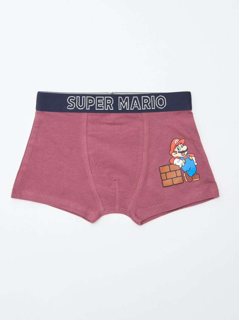 Pack de 2 boxers 'Super Mario' - Azul - Niño - 8.00€ - Kiabi