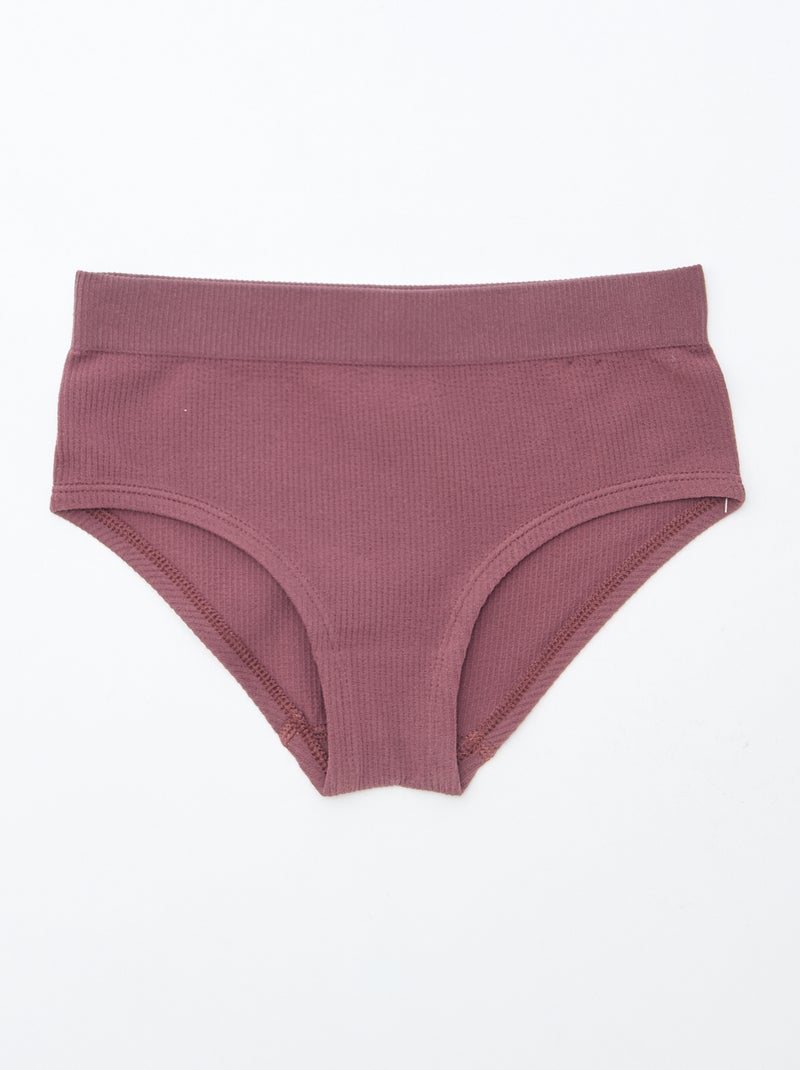 pack de 2 shortys Seamless - Rojo - Niña - 6.00€ - Kiabi
