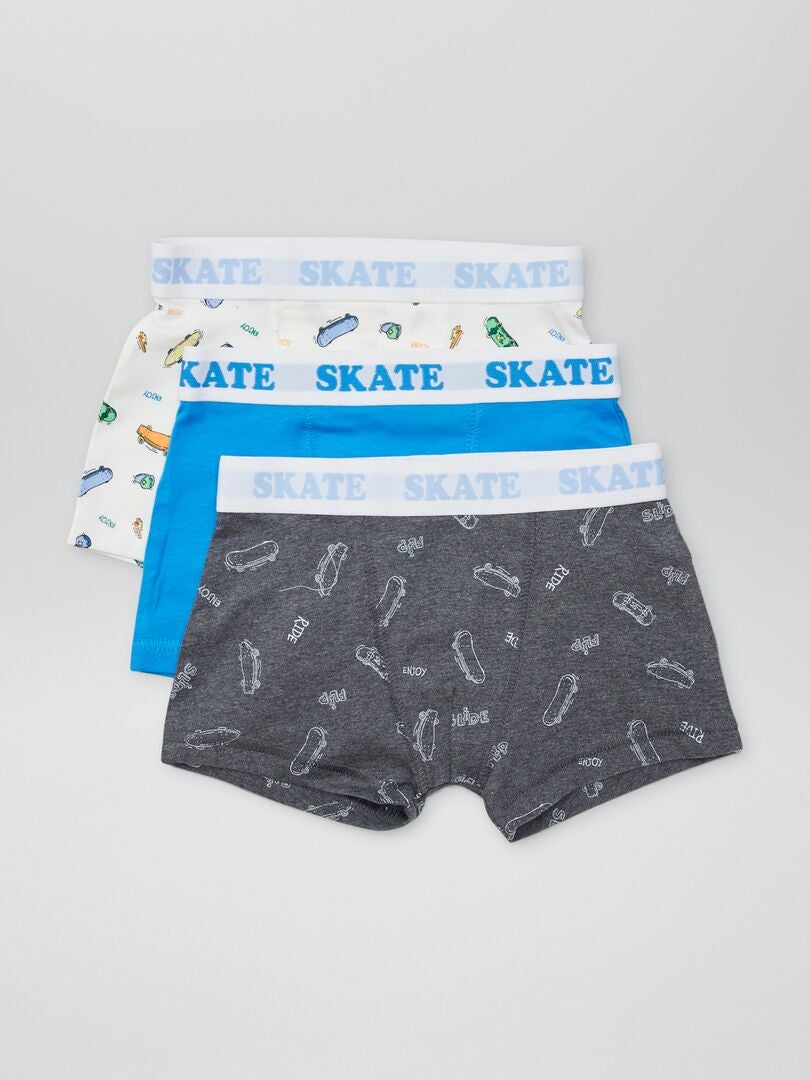Pack de 3 boxers - BLANCO - Kiabi - 8.00€