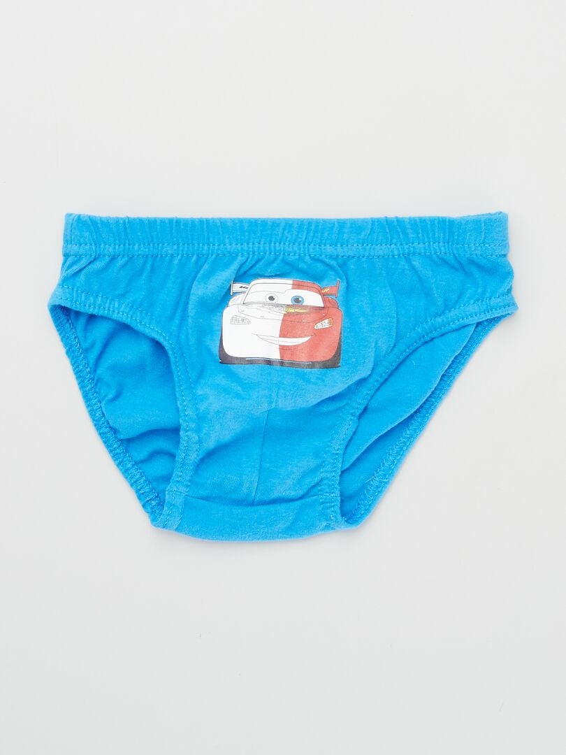 Pack de 3 boxers 'Cars' - AZUL - Kiabi - 6.00€