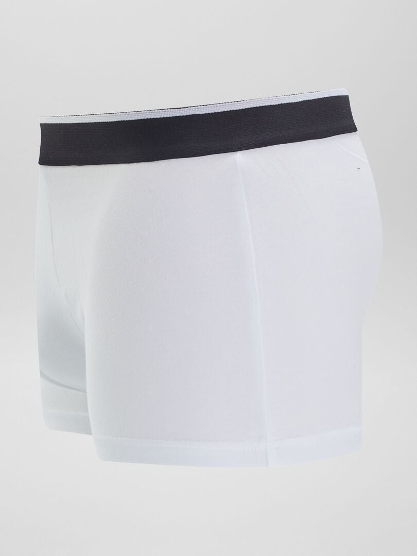 Pack de 3 boxers elásticos - NEGRO - Kiabi - 13.00€